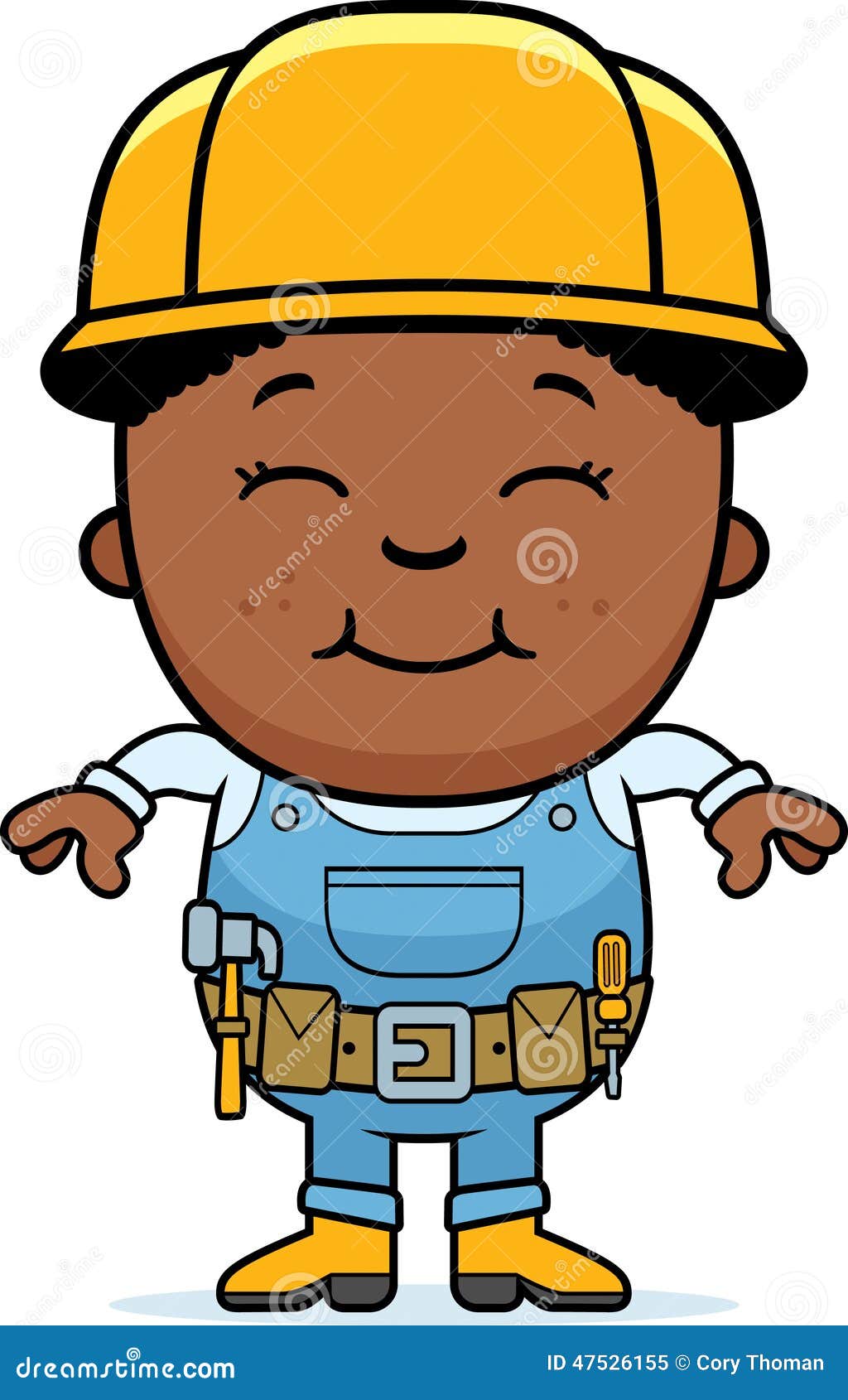 Child Builder stock vector. Illustration of child, handyman - 47526155