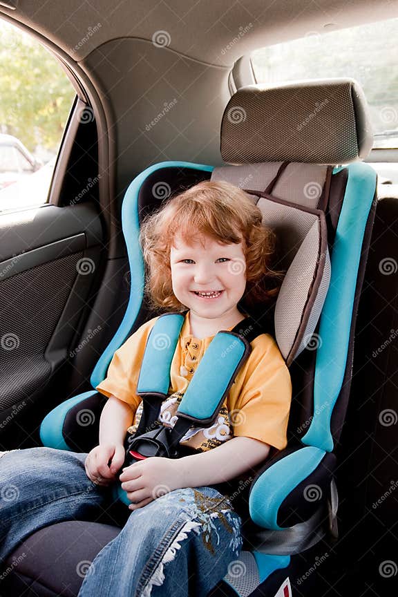 Child in a car stock photo. Image of interior, person - 9706942