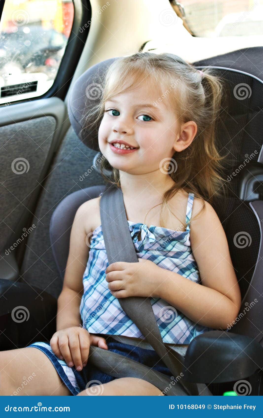 Child in car seat stock image. Image of seat, cute, journey - 10168049