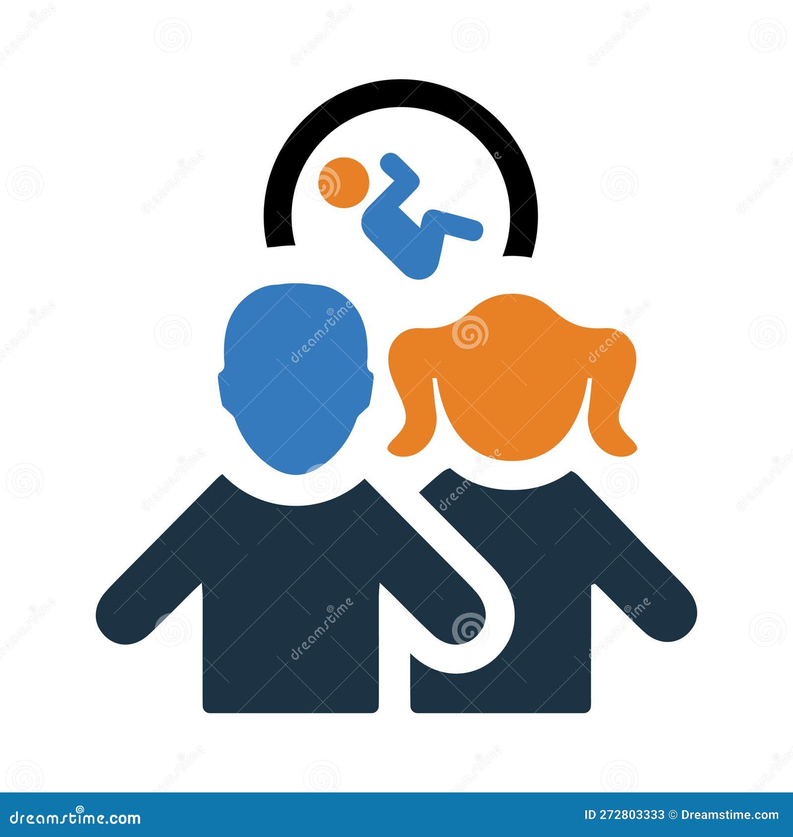 Child, Child Care, Adoption, Adoption, Orphanage Icon Stock Vector ...