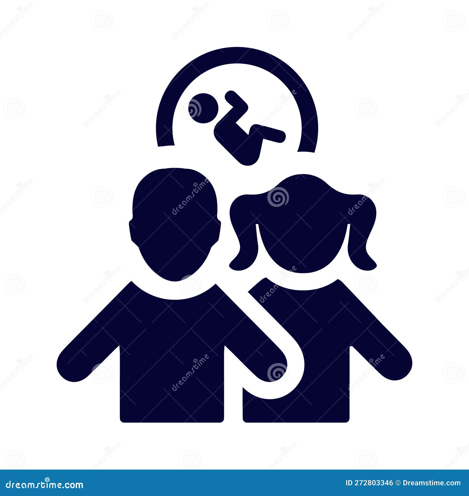 Child, Child Care, Adoption, Adoption, Orphanage Icon Stock Vector ...