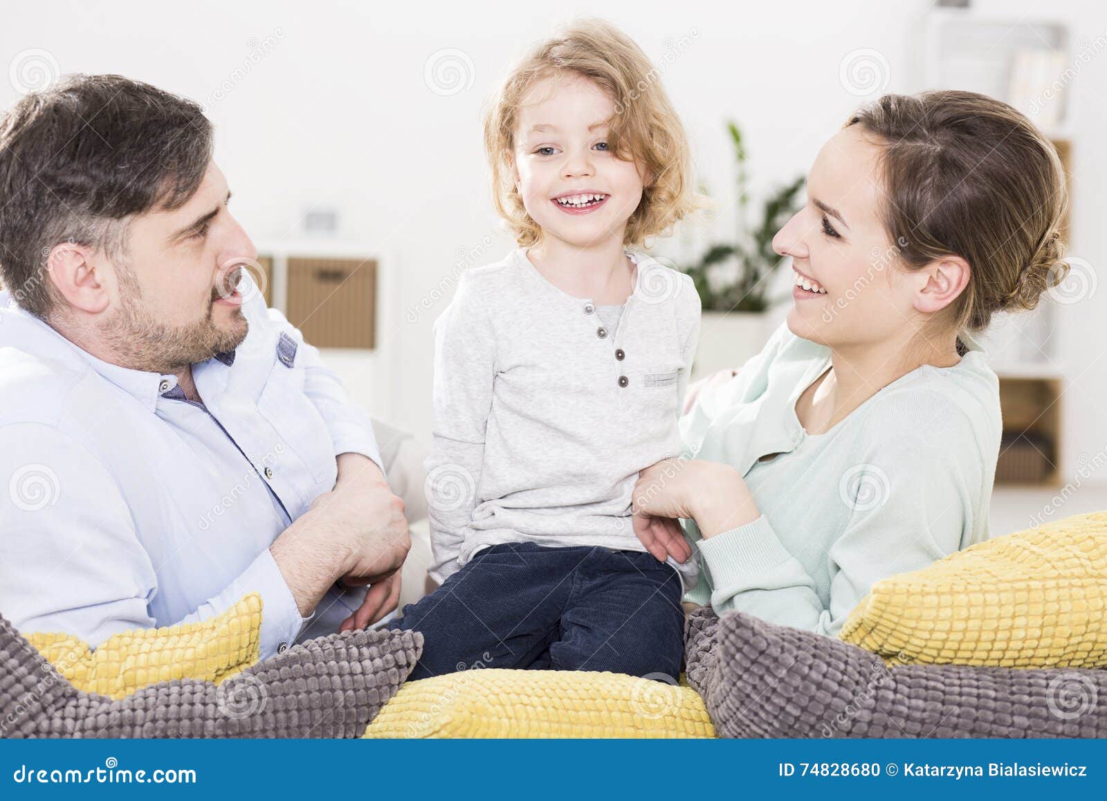 Child Cared for Successfully Developing Stock Photo - Image of living ...