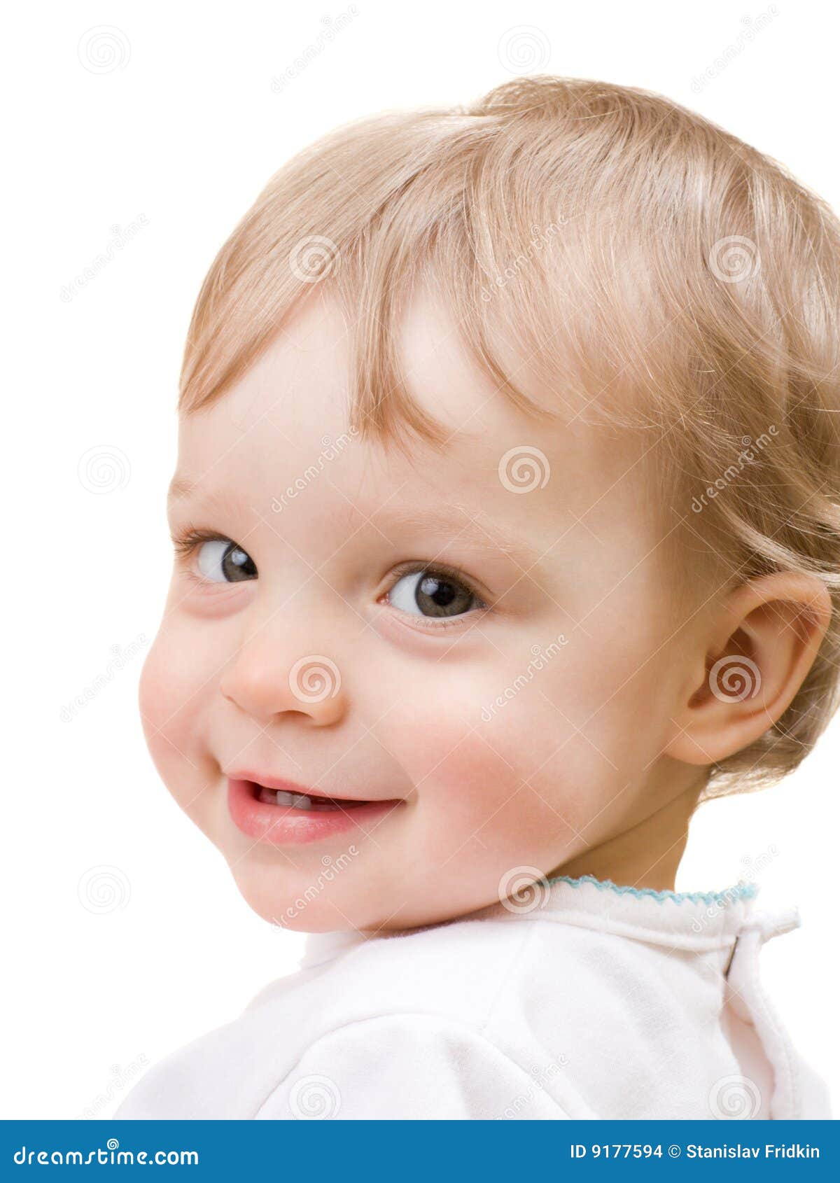 Child close-up portrait stock photo. Image of rapture - 9177594