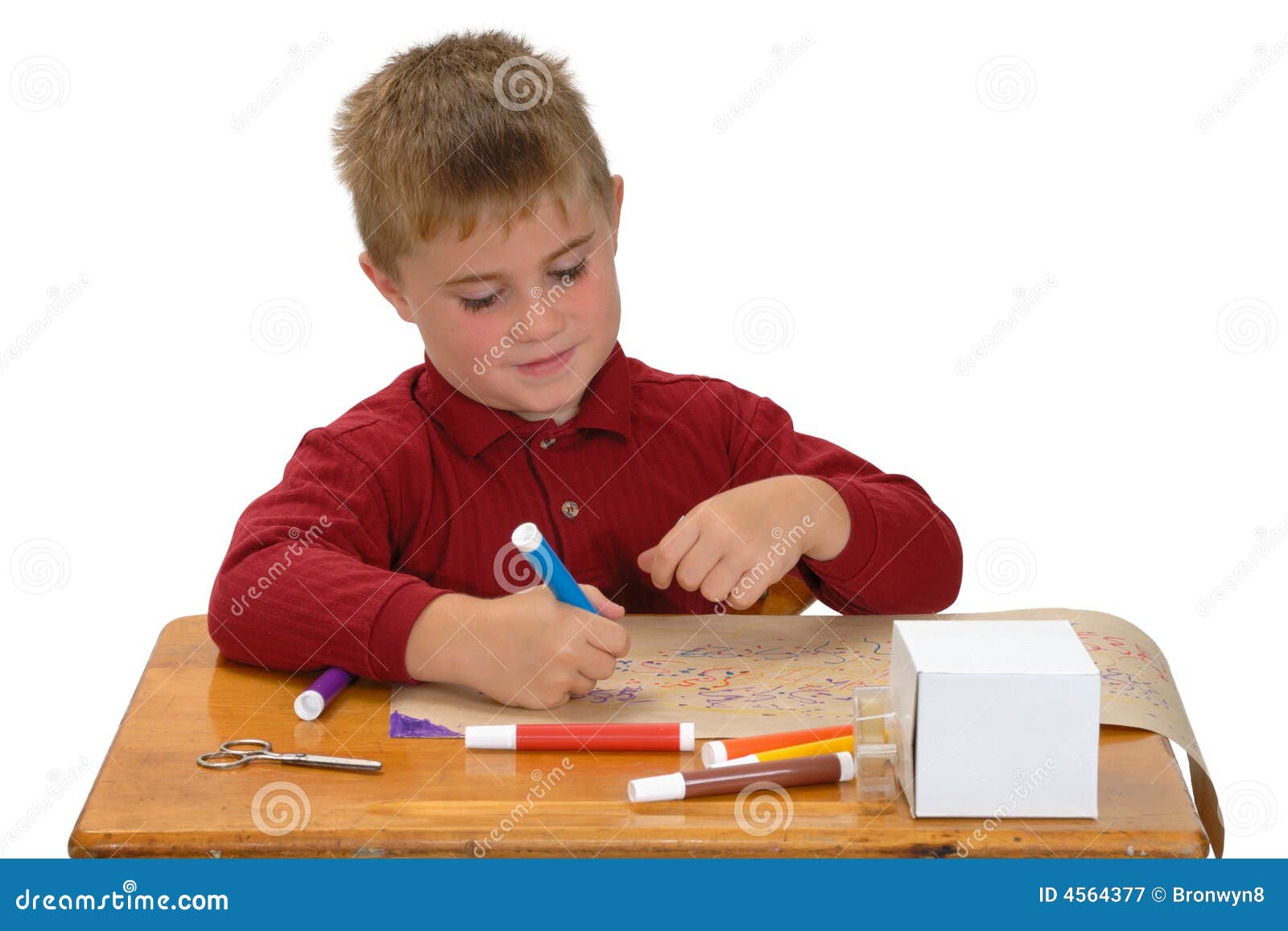 Child coloring stock image. Image of coloring, drawing - 4564377