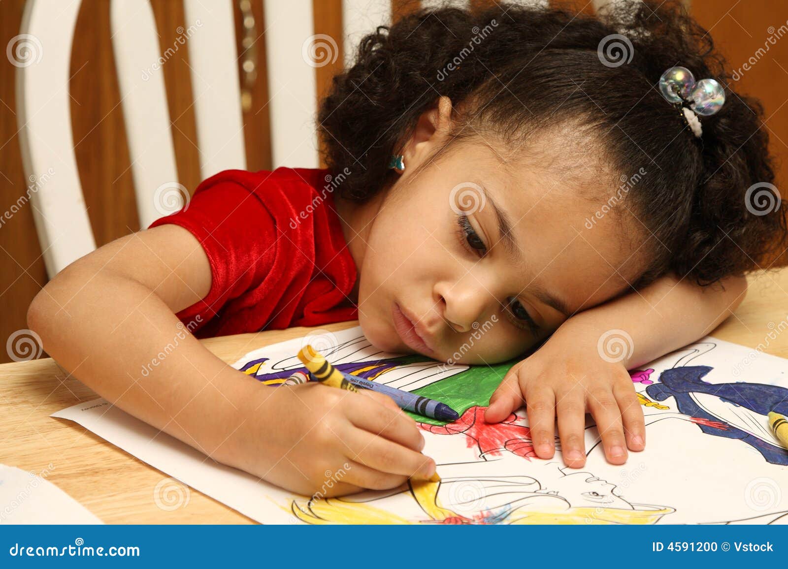 Child Coloring Stock Photo | CartoonDealer.com #4591200