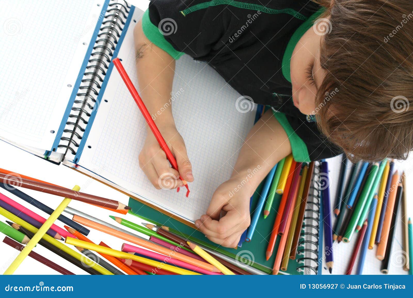 Child Coloring Stock Photo | CartoonDealer.com #4591200