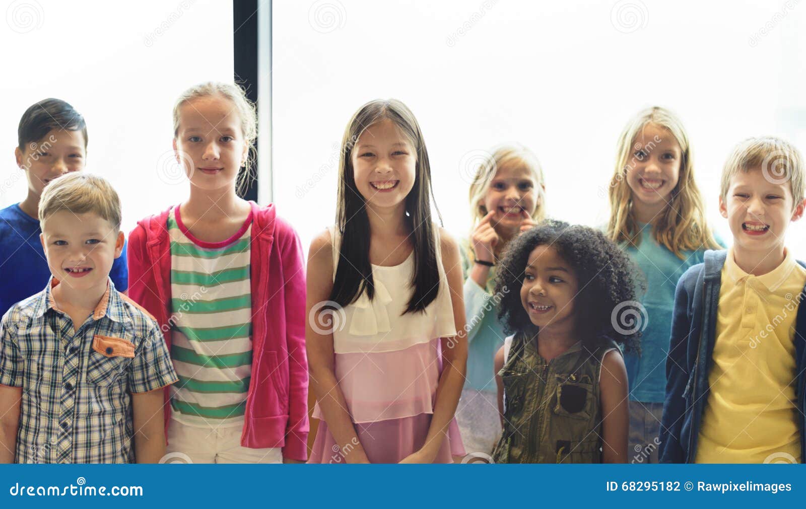 Child Companionship Diversity Ethnicity Unity Concept Stock Photo ...