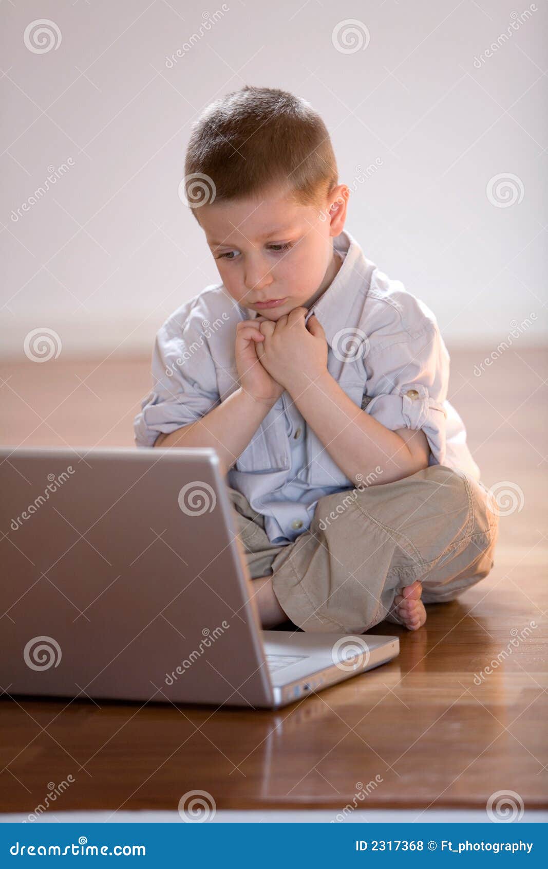Child with computer stock photo. Image of technology, home - 2317368