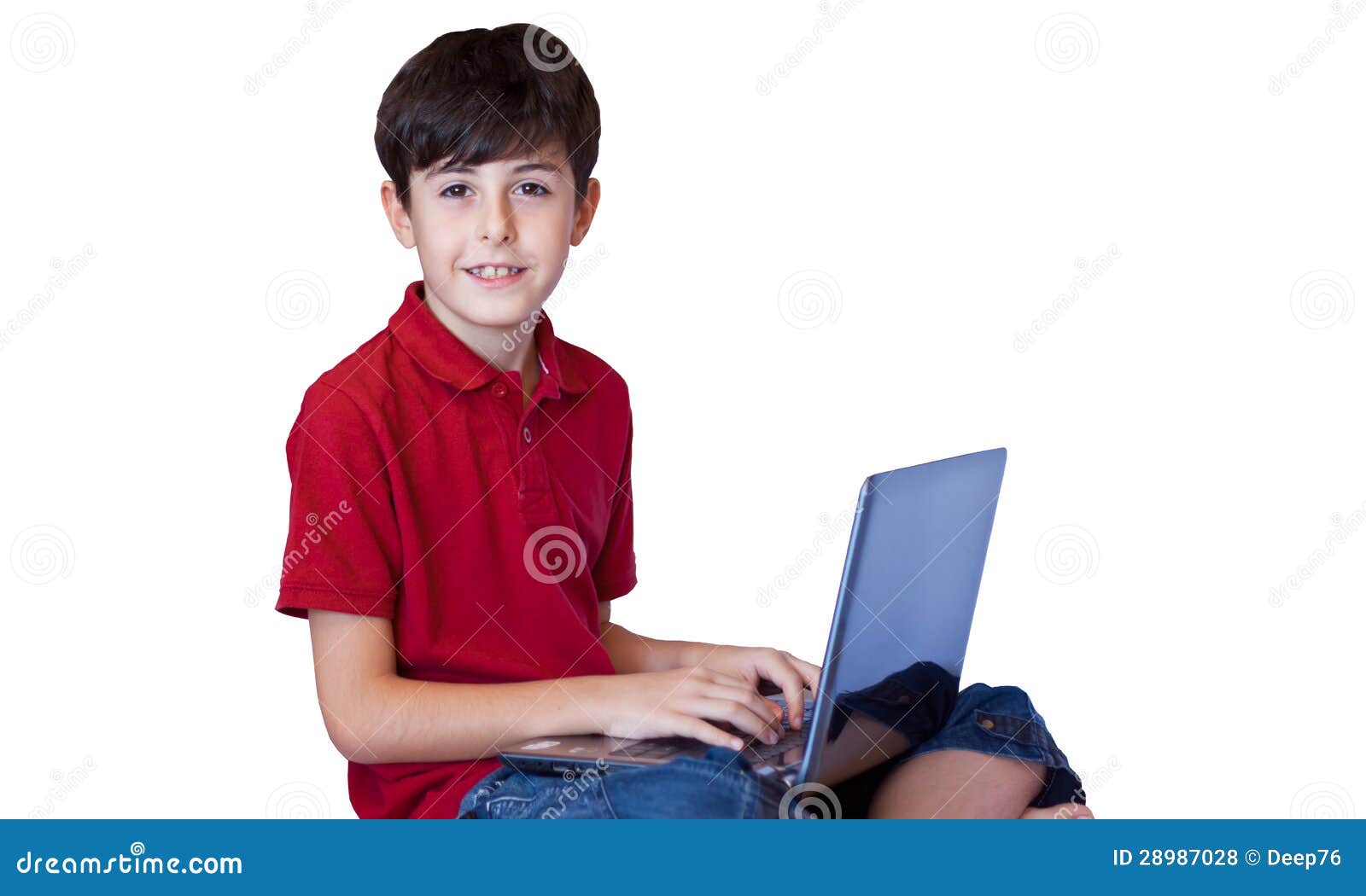The Child and Computer stock photo. Image of spare, play - 28987028