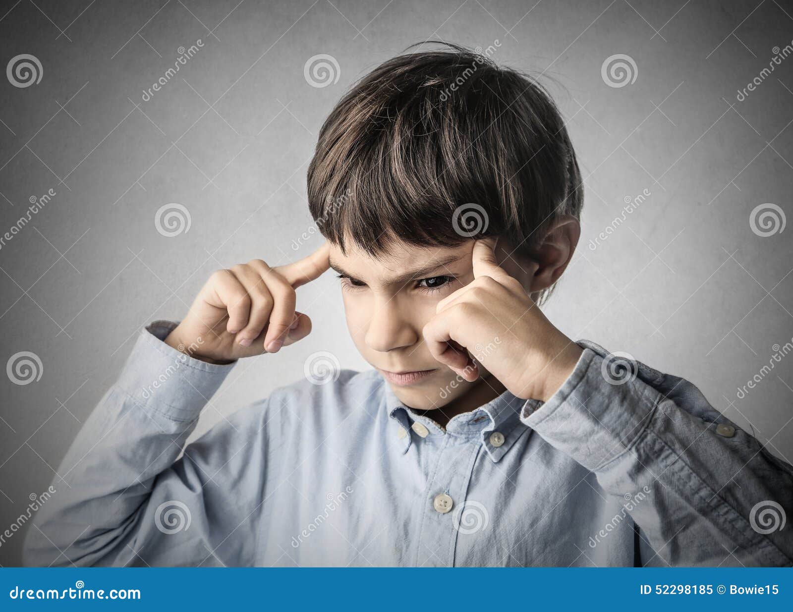 Child concentration stock image. Image of expression - 52298185