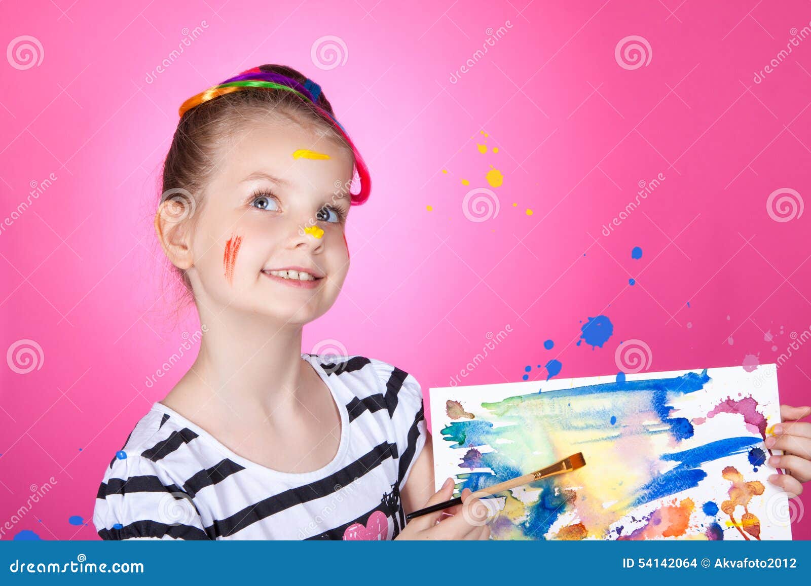 Child and Creativity, Development. Stock Photo - Image of learning ...