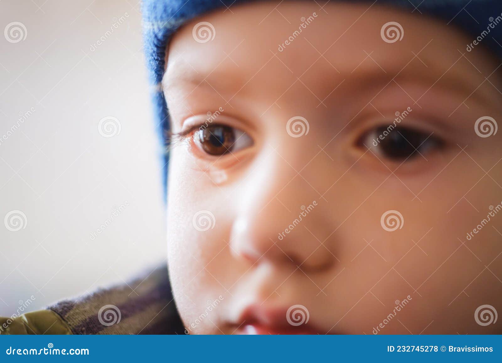 Child Cry Boy Expression Kid. Head Stock Photo - Image of crying, eyes ...