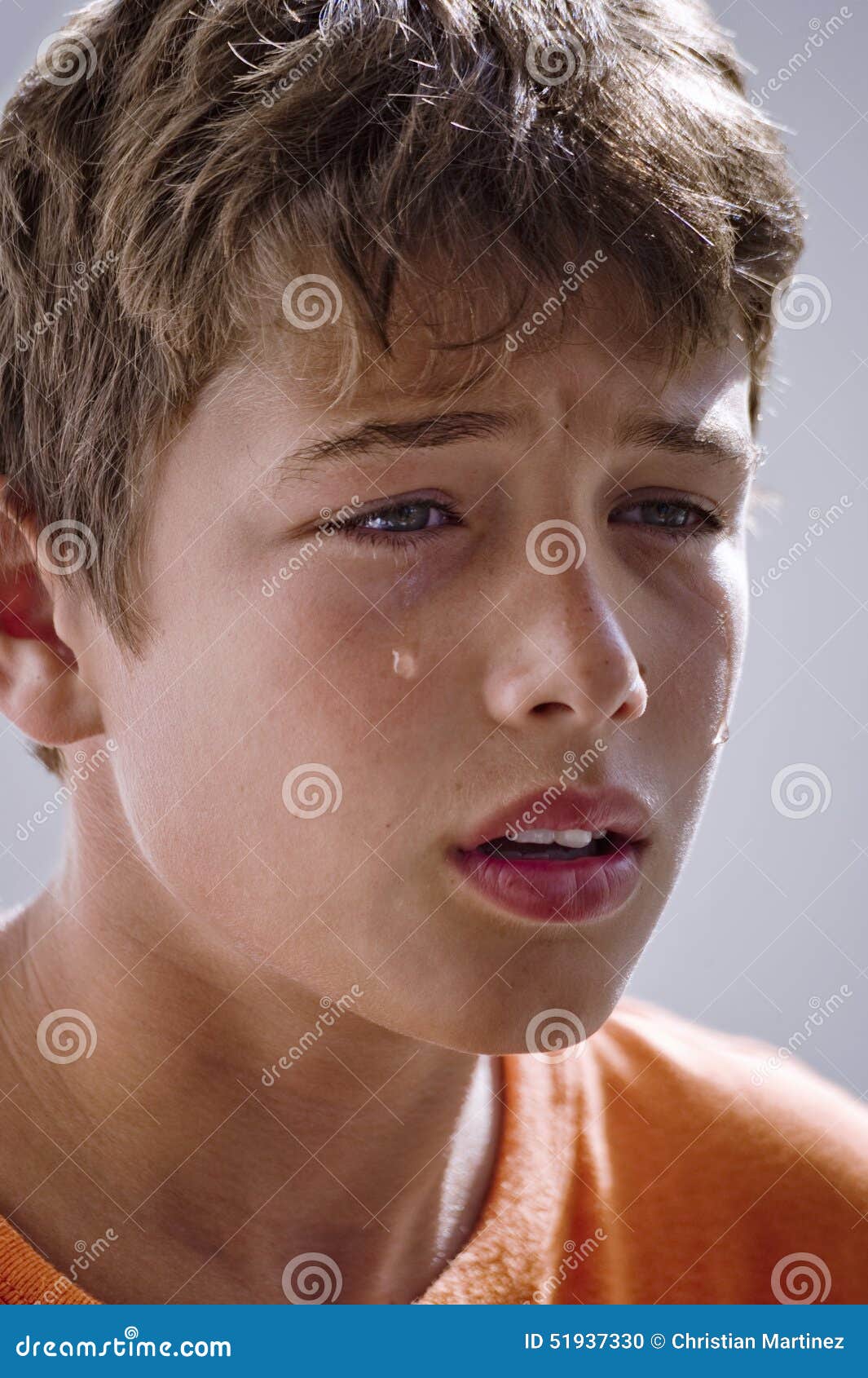 Child crying stock photo. Image of child, color, close - 51937330