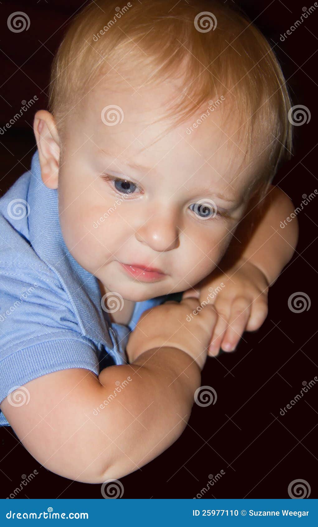 Child daydreaming stock photo. Image of young, background - 25977110