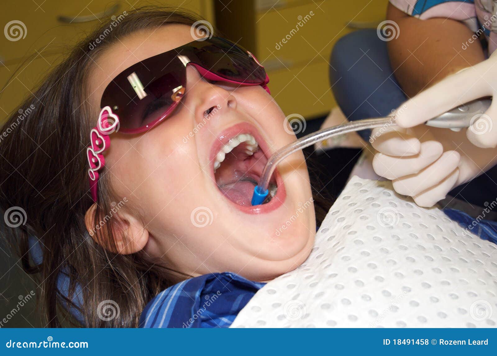 Child at the dentist stock photo. Image of teeth, cavity - 18491458