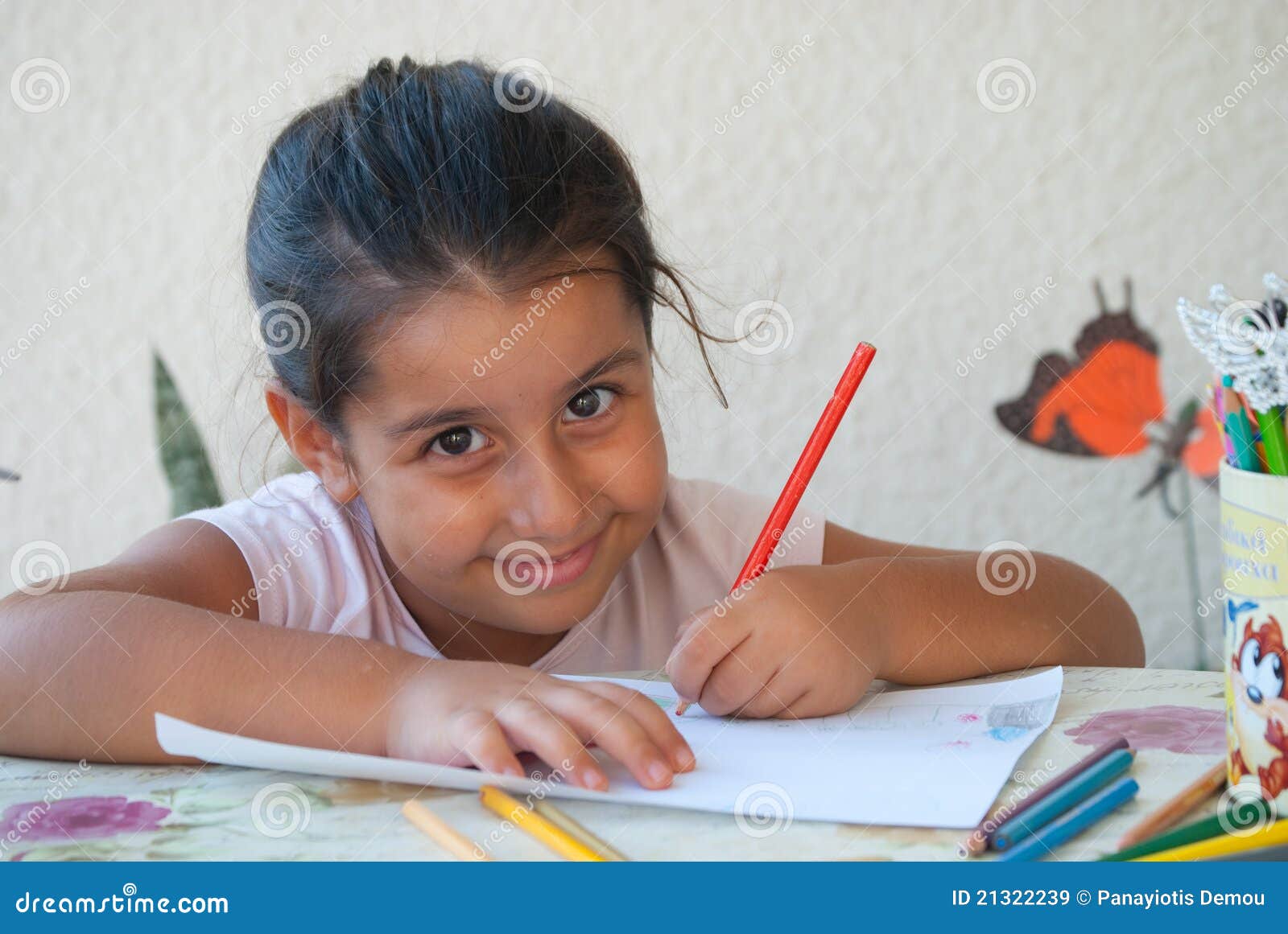 Child drawing 2 stock image. Image of colour, drawing - 21322239