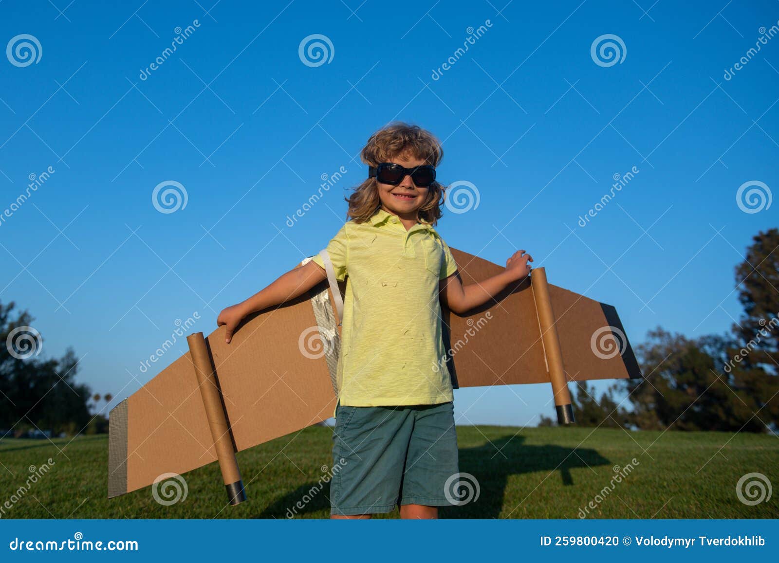 Child Dreams of Becoming a Rocket Pilot. Imagination and Motivation ...