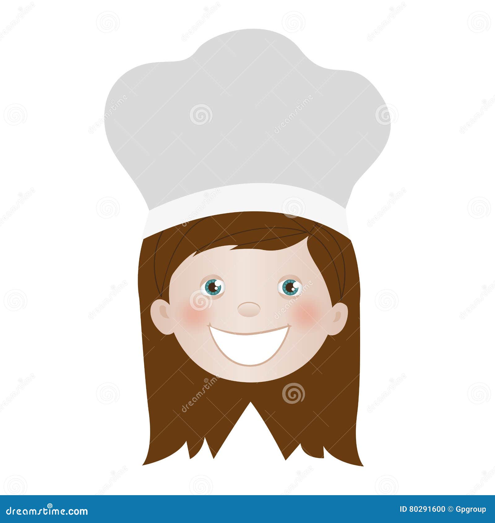 Child Dressed As Chef Icon Image Stock Vector - Illustration of food ...