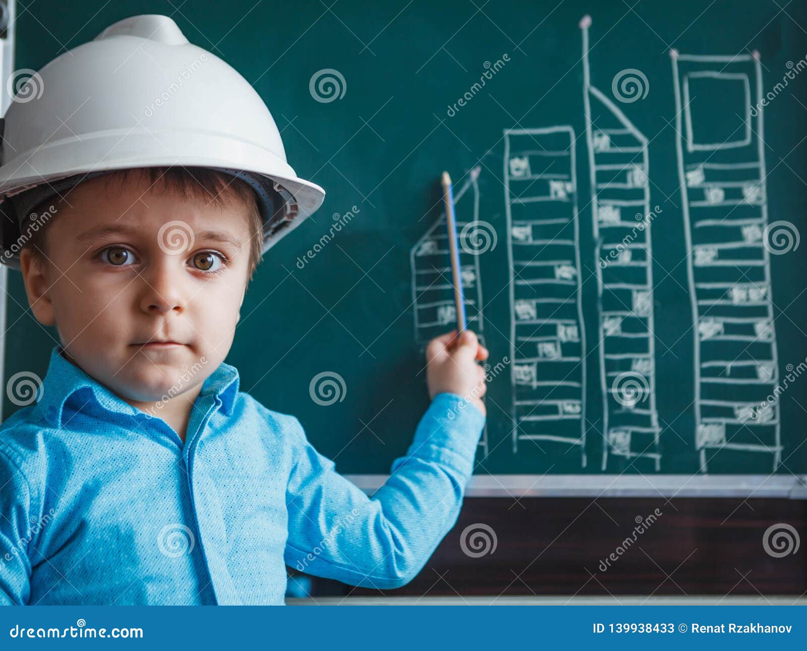 The Child Drew A Drawing Royalty-Free Stock Photography | CartoonDealer ...