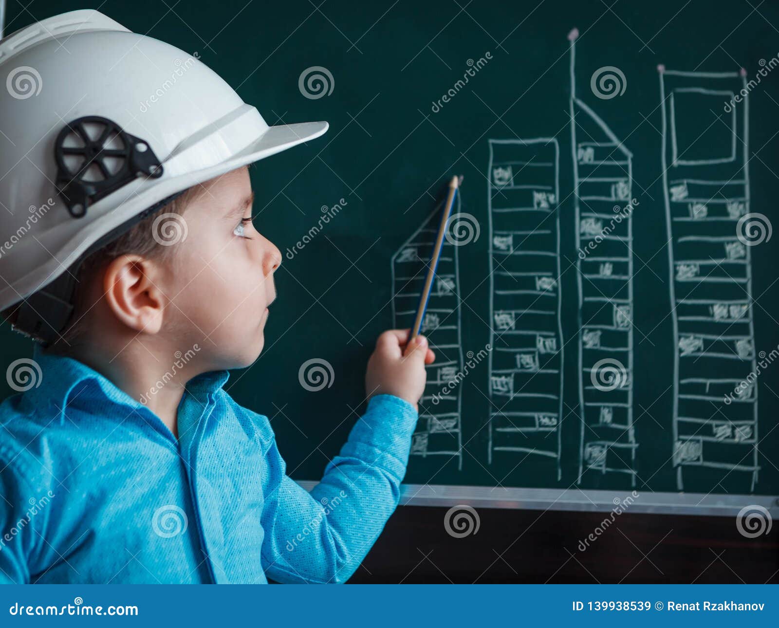 The Child Drew A Drawing Royalty-Free Stock Photography | CartoonDealer ...