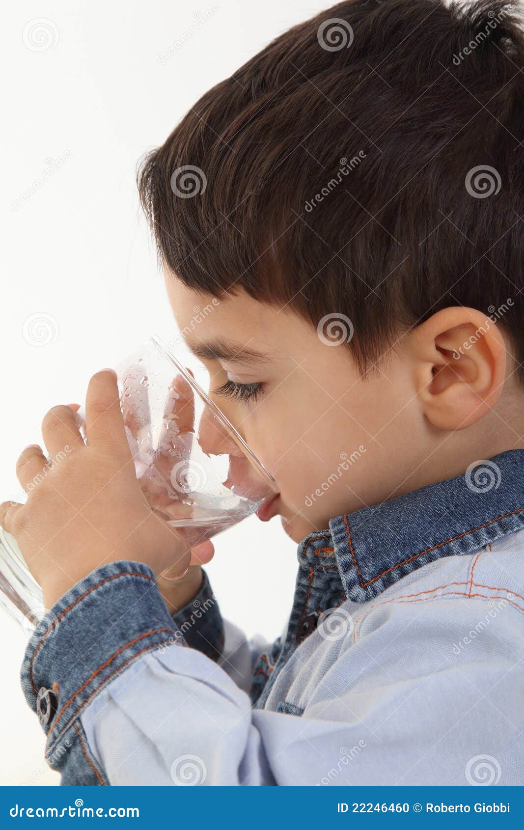 Child drinking water stock photo. Image of background - 22246460