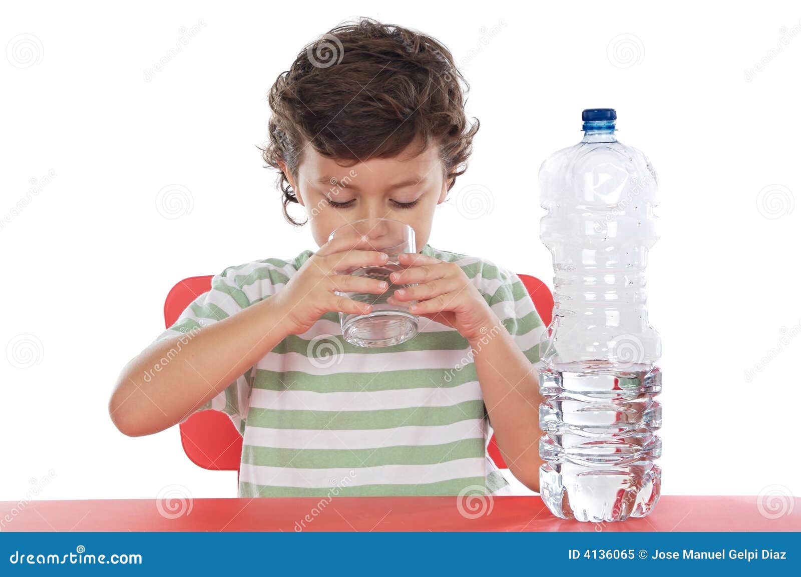 Child drinking water stock image. Image of hydrate, beautiful - 4136065