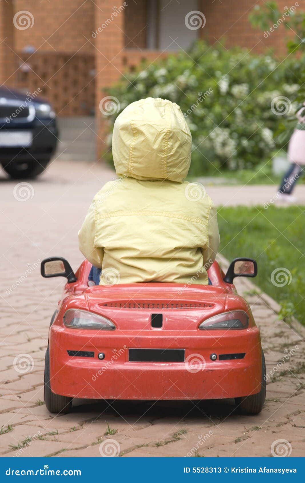 Child Driving Car stock image. Image of auto, girl, activity - 5528313