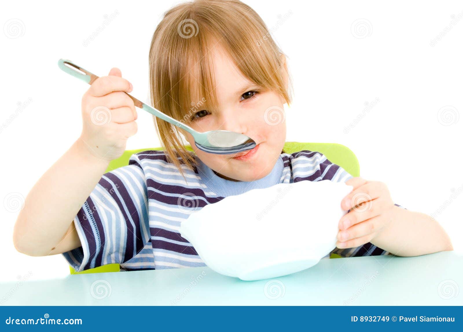 Child eat soup stock image. Image of childhood, person - 8932749