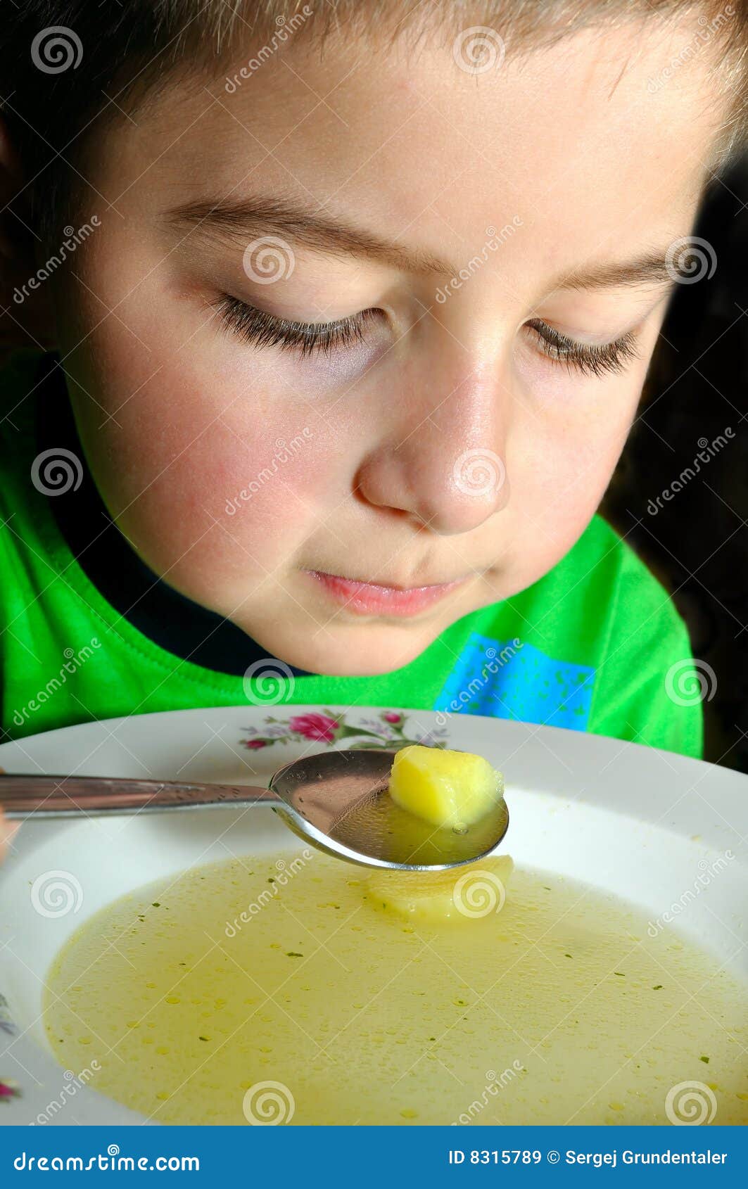 Child eating stock image. Image of close, hungry, refreshment - 8315789