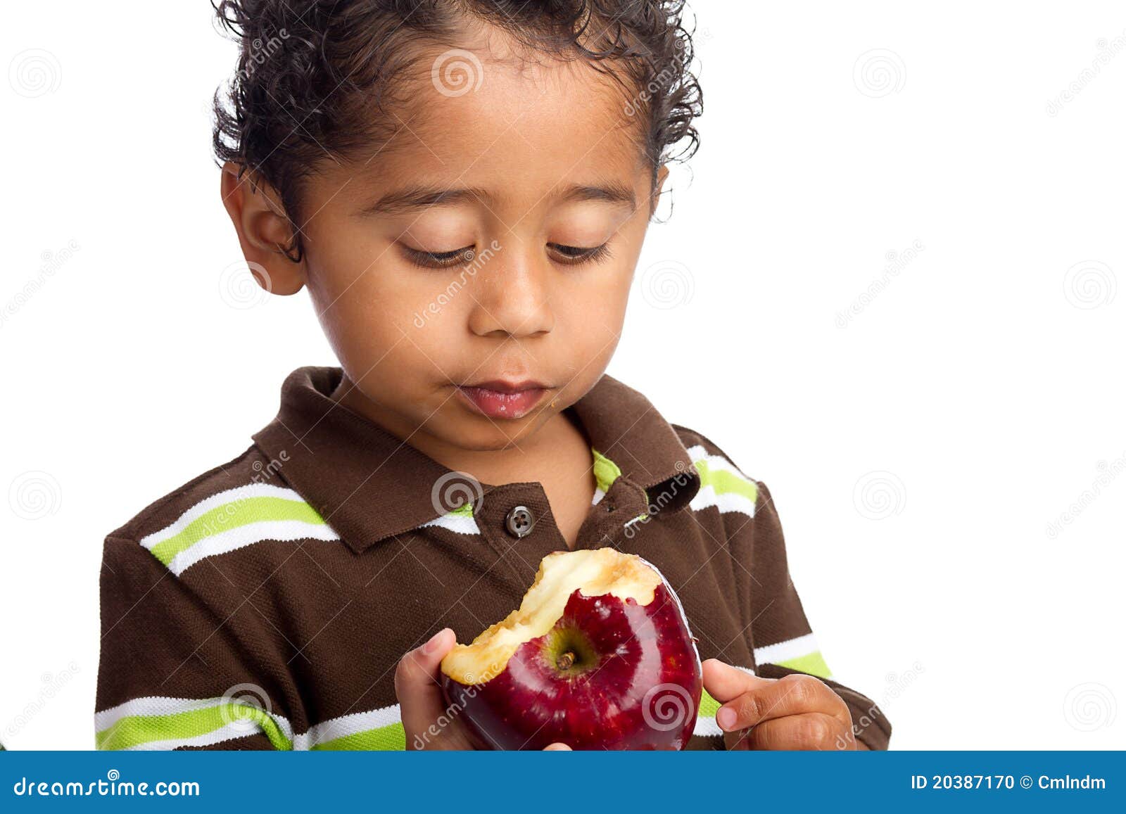 Child Eating Apple stock photo. Image of apple, diet - 20387170