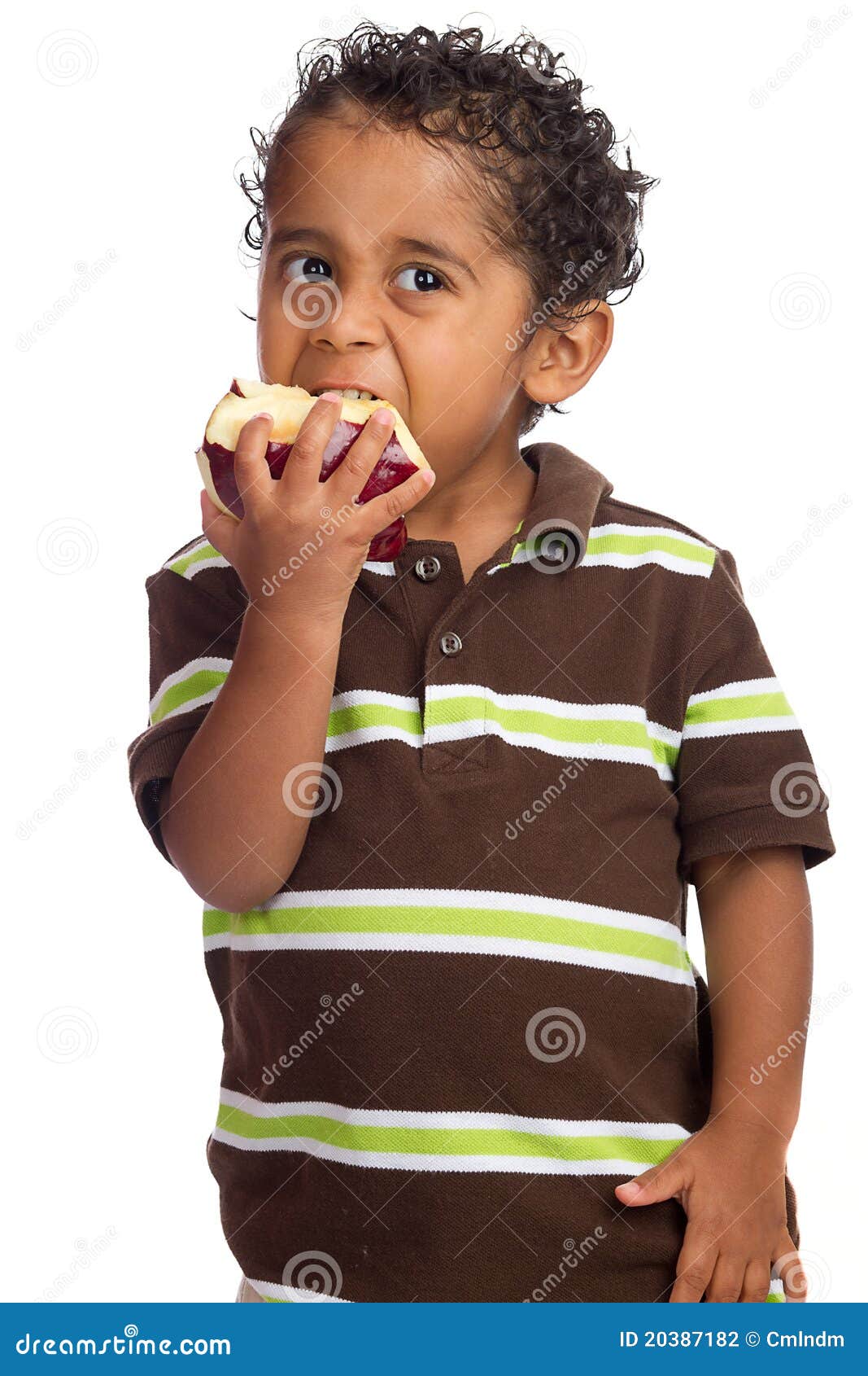 Child Eating Apple stock photo. Image of fruit, child - 20387182