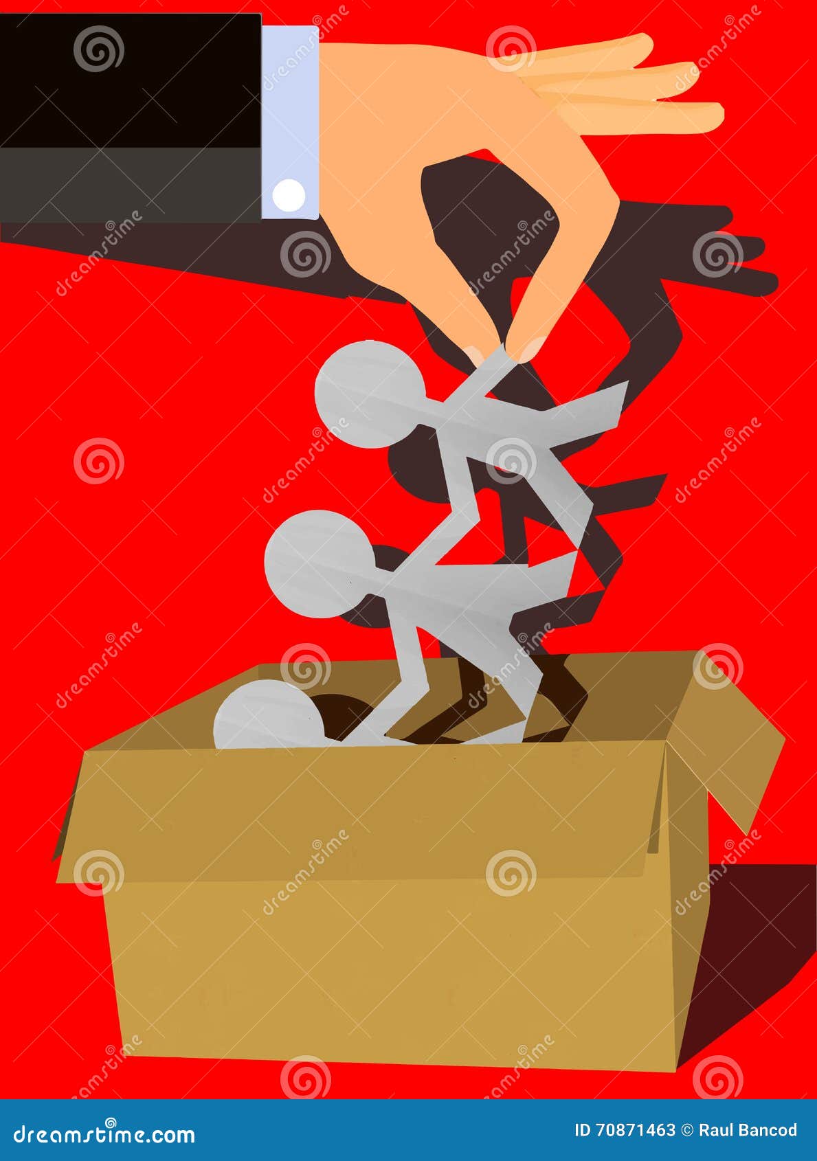 Child Slavery Concept Icon Royalty-Free Cartoon | CartoonDealer.com ...