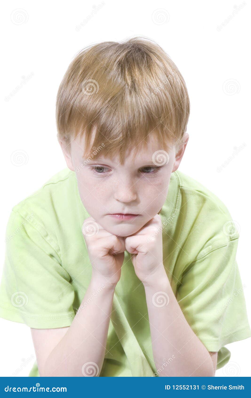 Child with expression stock image. Image of emotions - 12552131