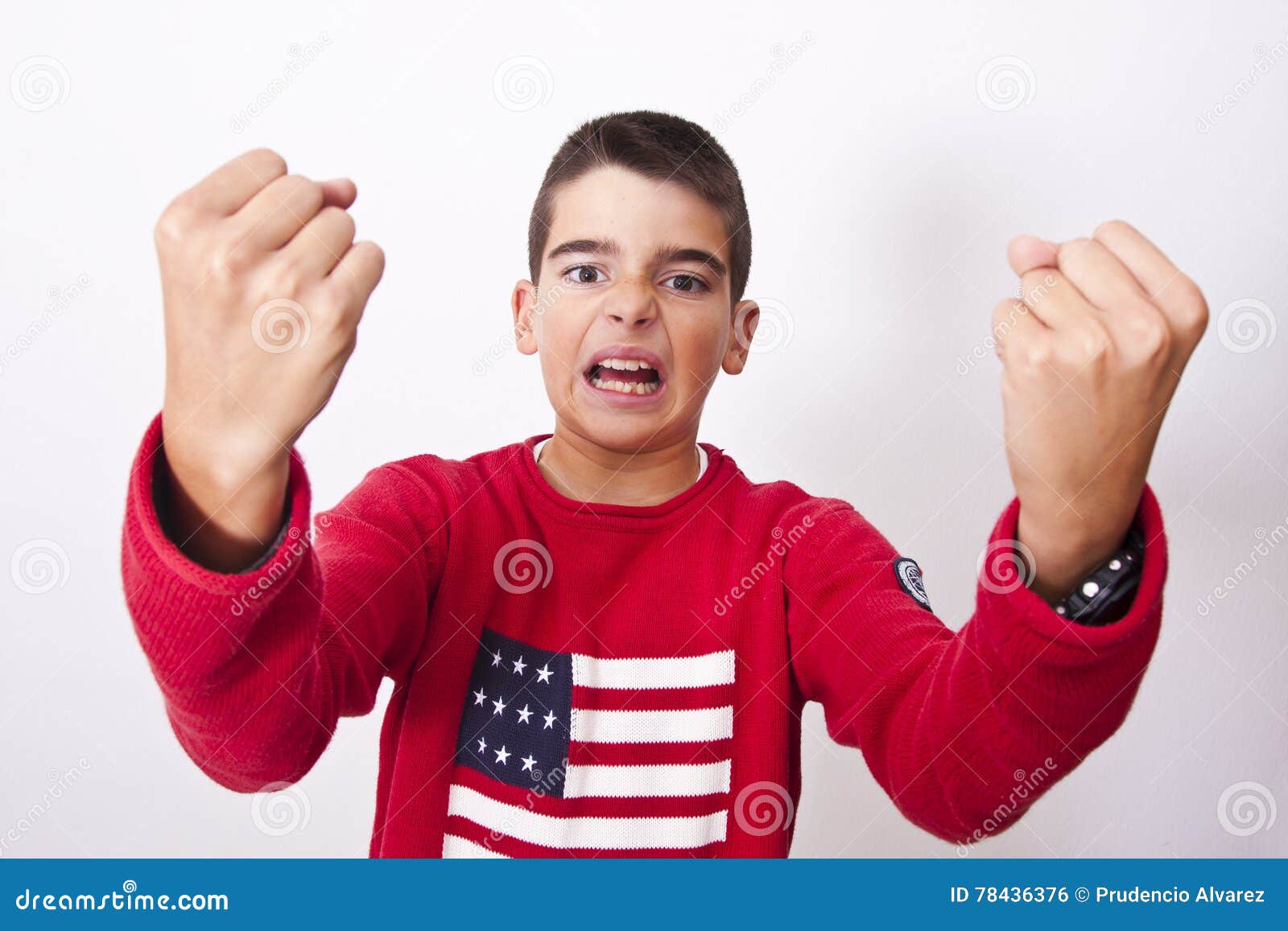 Child with an Expression of Anger Stock Photo - Image of anger, nice ...
