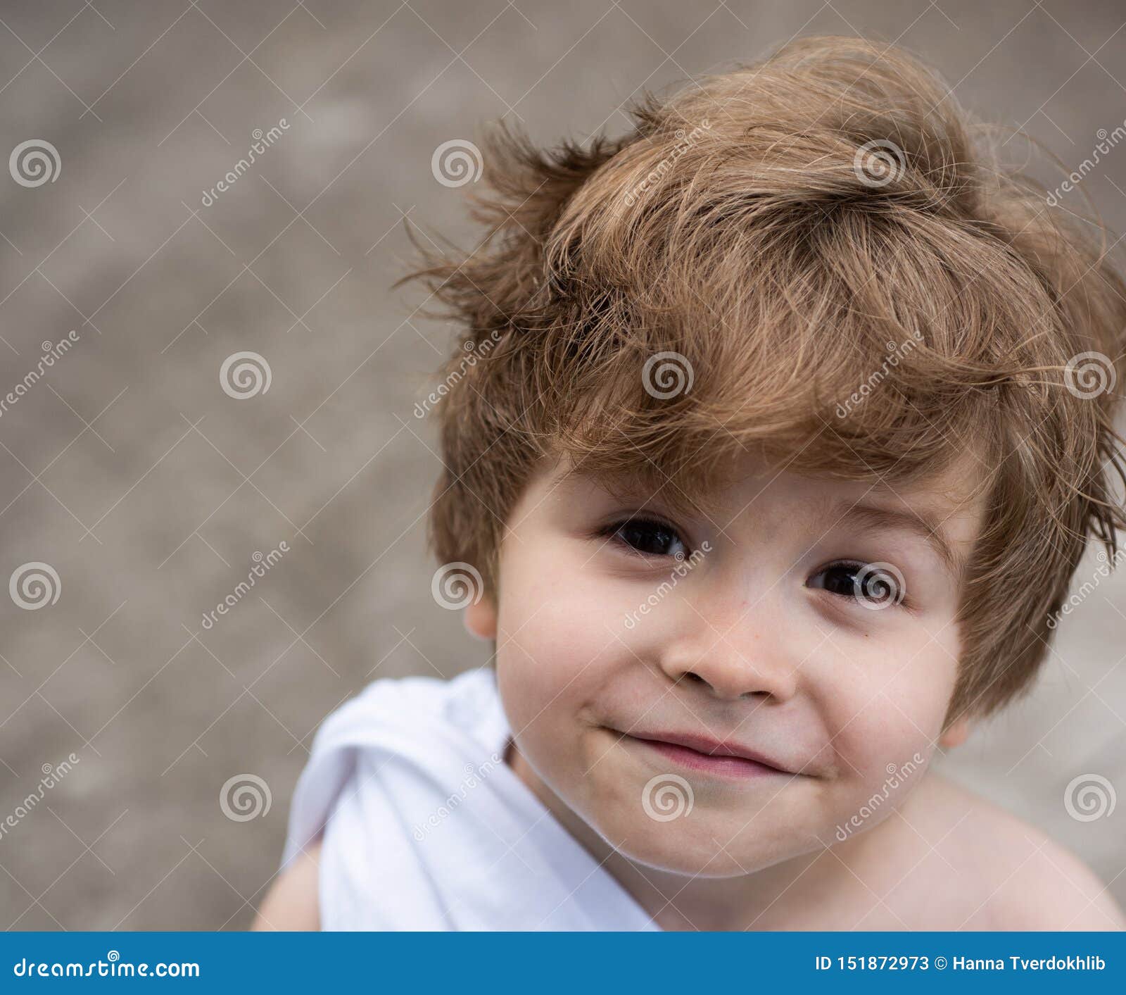 Child Face. Funny Kids. Happy Boy Face. Stock Image - Image of ...