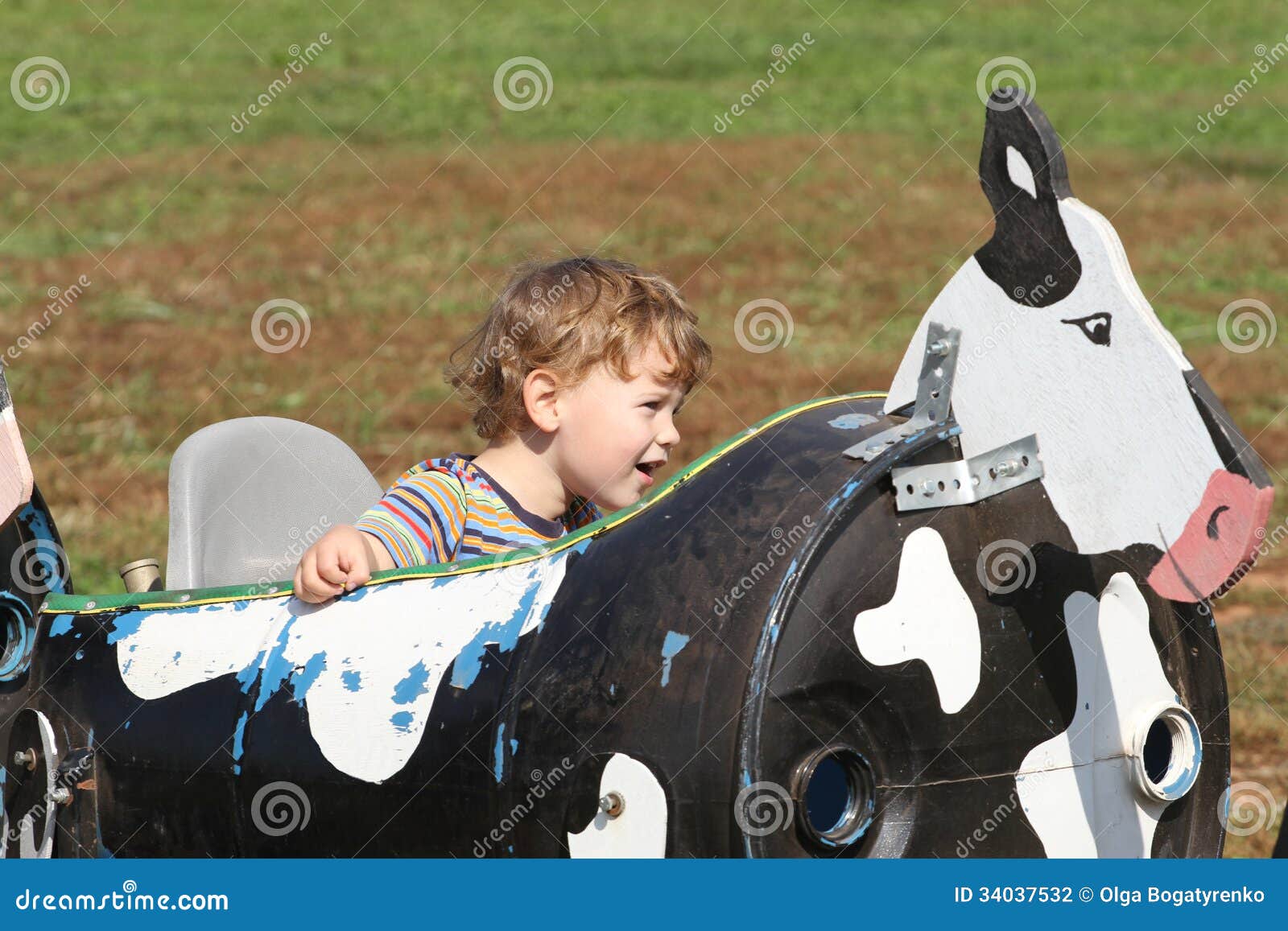 Child on a Farm Ride Hayride Stock Photo - Image of festival, season ...