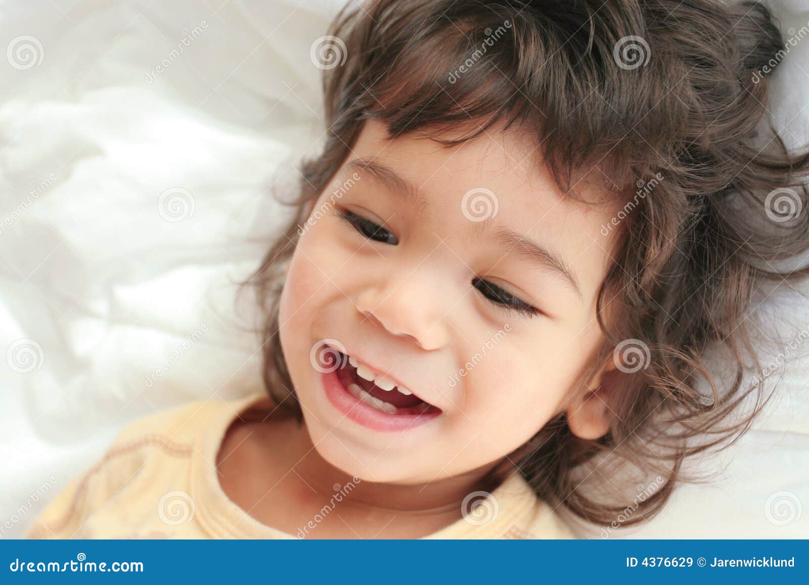 Child filled with joy stock image. Image of happy, interracial - 4376629