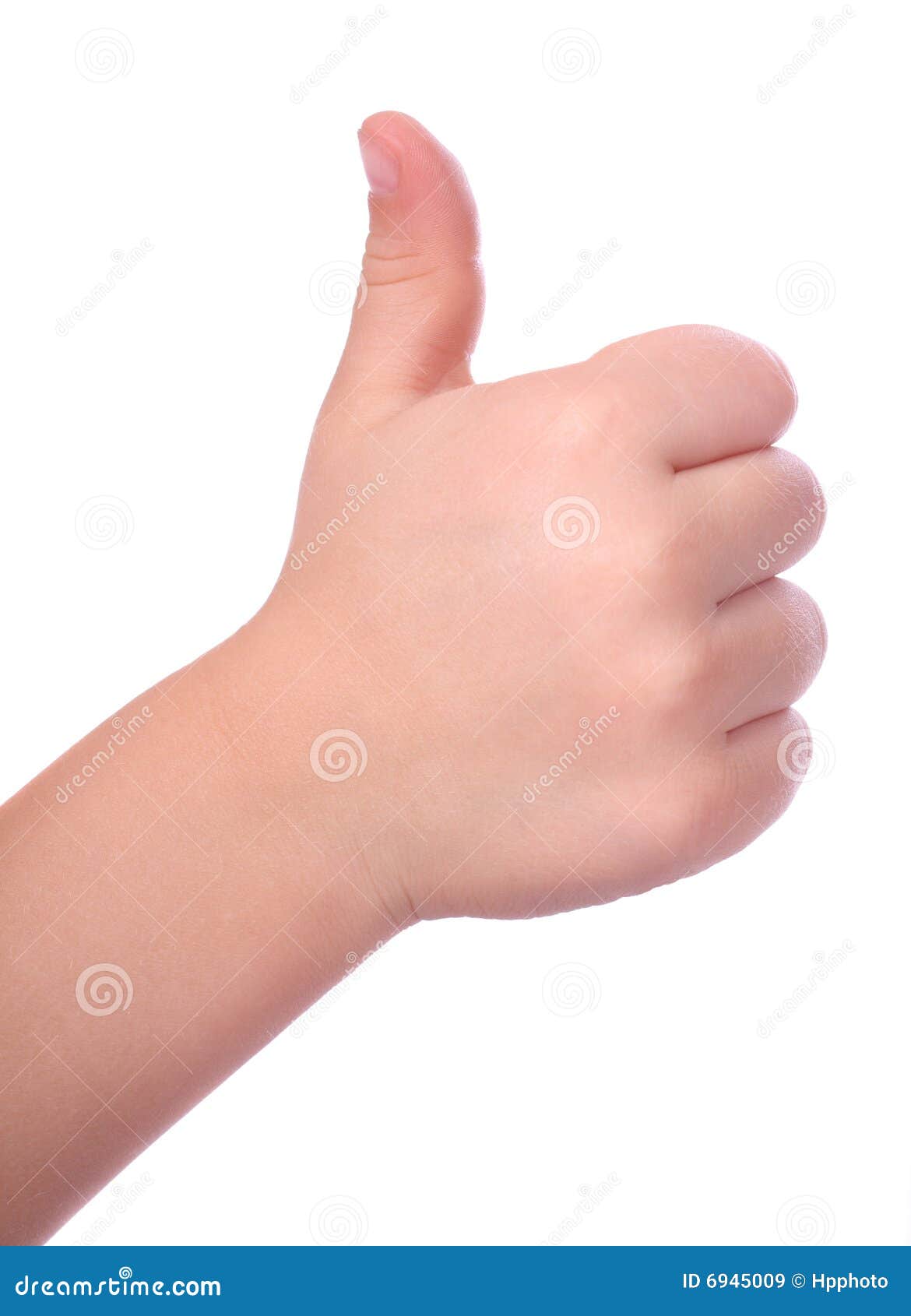 Child finger up stock image. Image of signal, fine, sign - 6945009