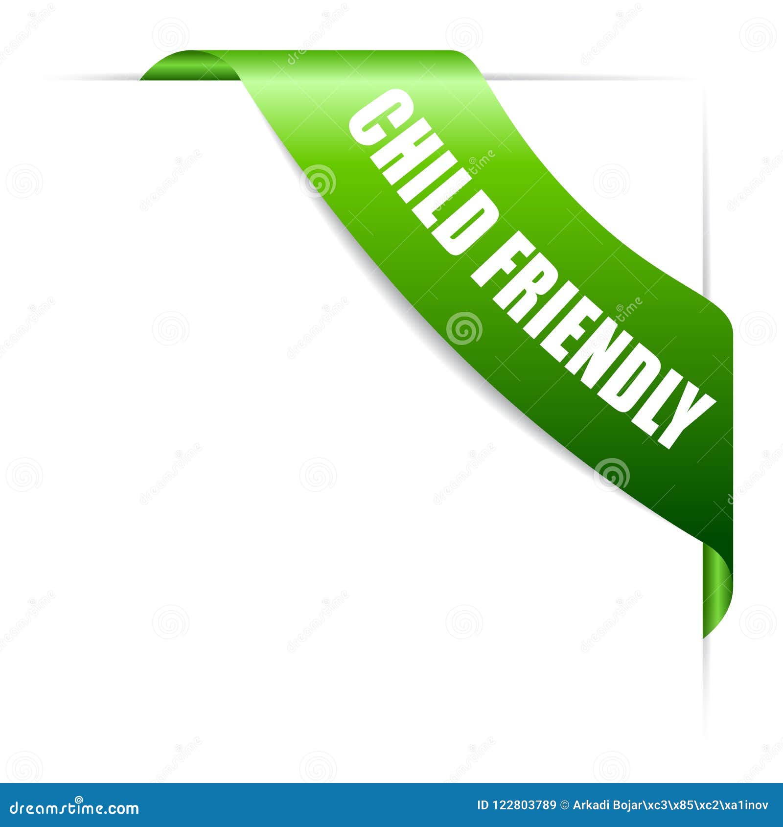 Child Friendly Badge Vector Illustration, Child Friendly Stamp ...