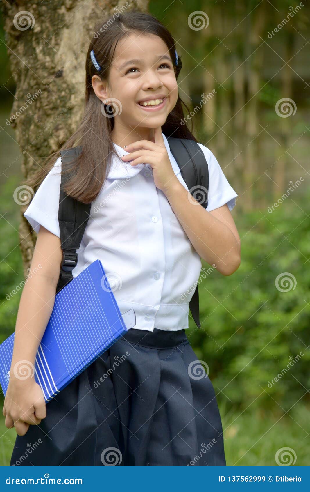 Child Girl Student Decision Making Stock Image - Image of girl, pupil ...