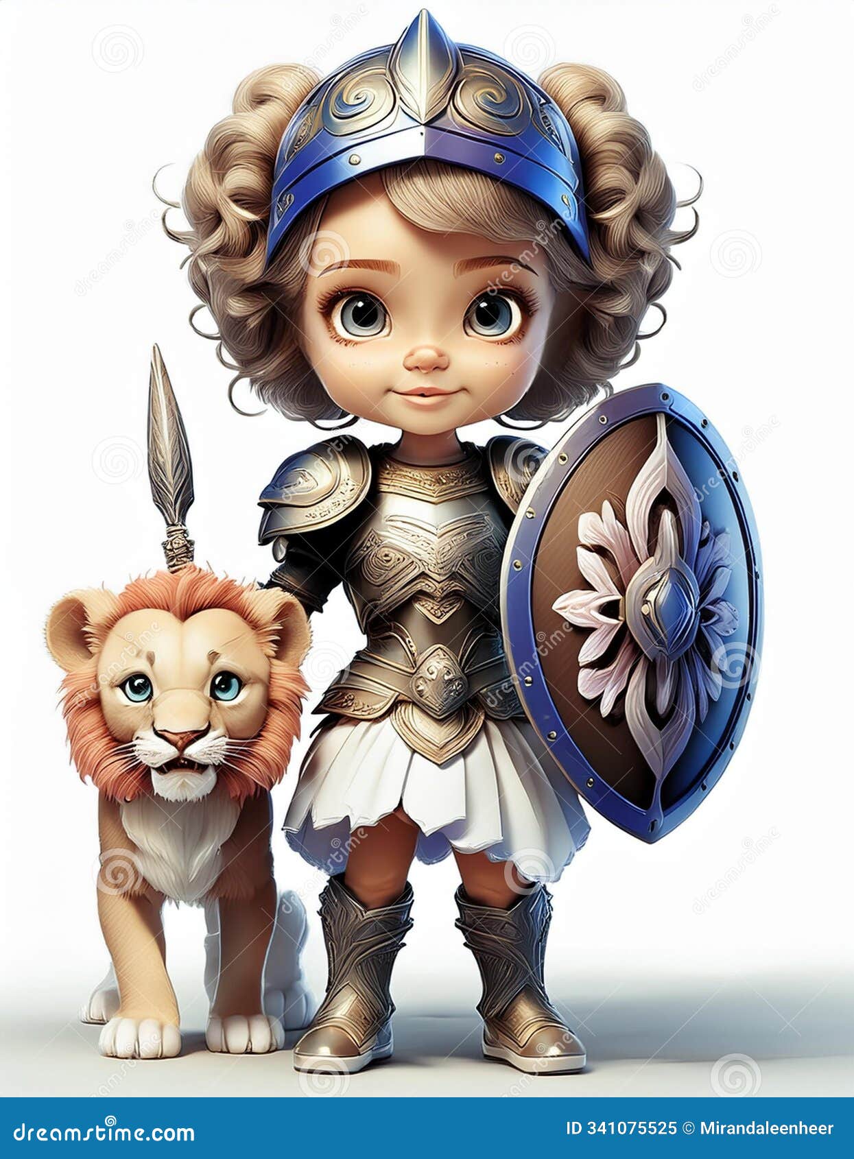 Child gladiator cartoon stock image. Image of gladiator - 341075525