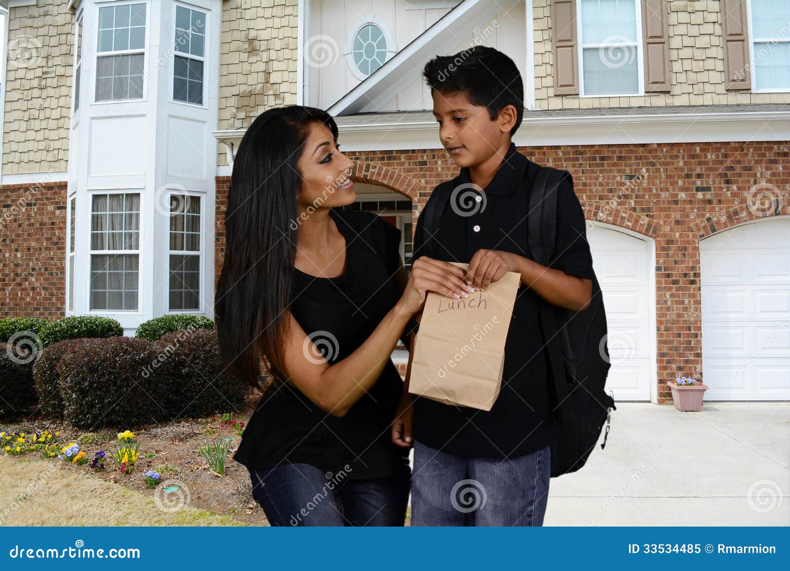 Child Going To School stock image. Image of minority - 33534485