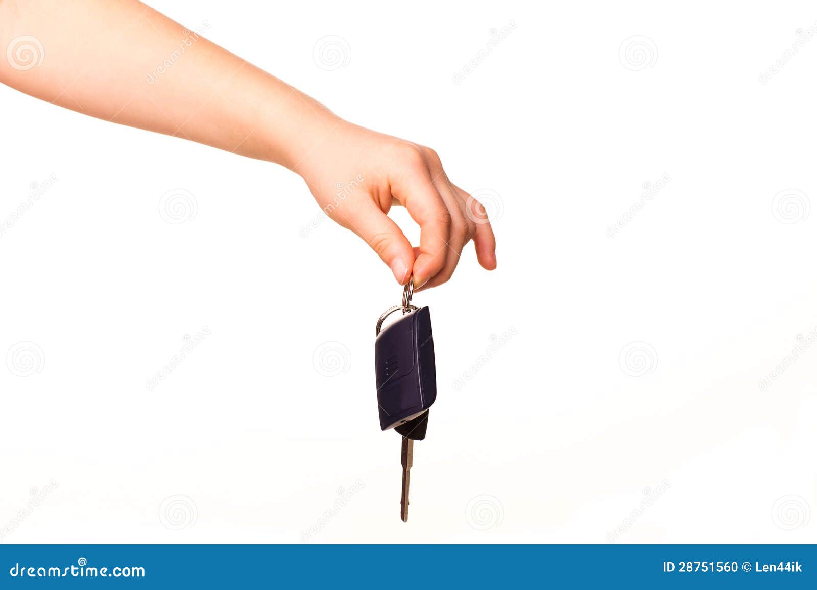 Child Hand Holding a Car Key Stock Photo - Image of business, mother ...