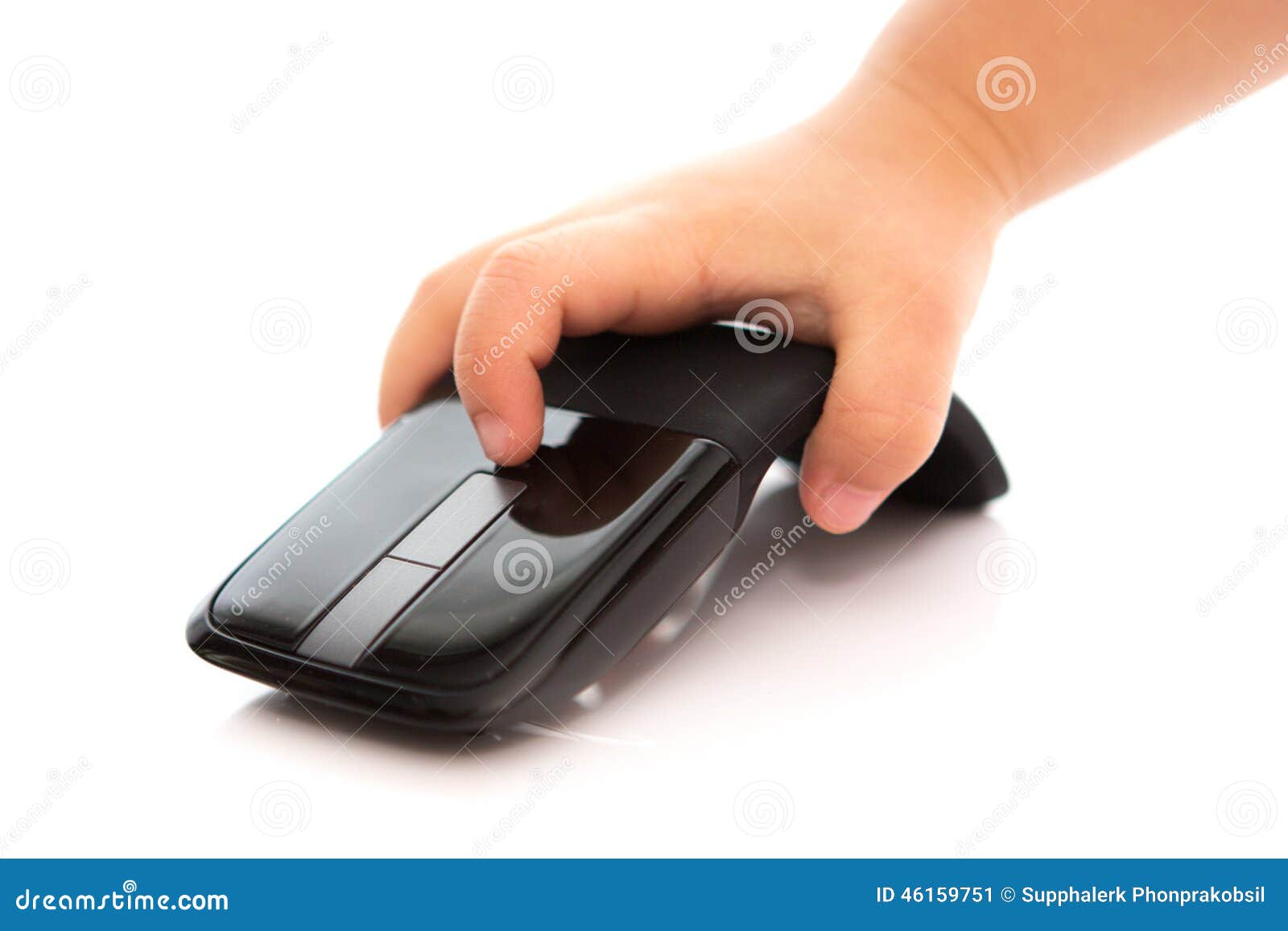 Child hand with Mouse stock image. Image of mouse, hand - 46159751