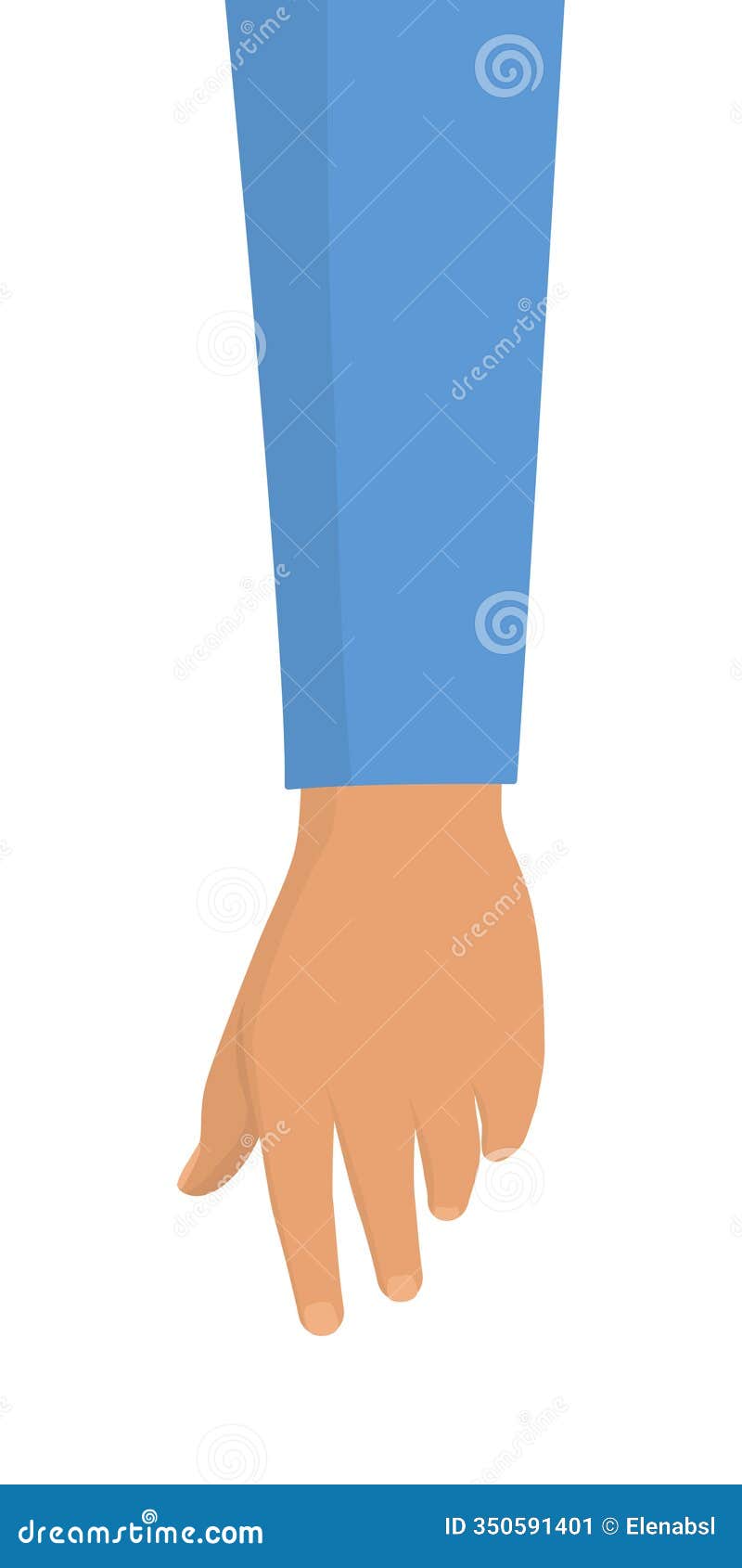 Hand Taking Card From Dark POS Terminal With White Cheque Cartoon ...