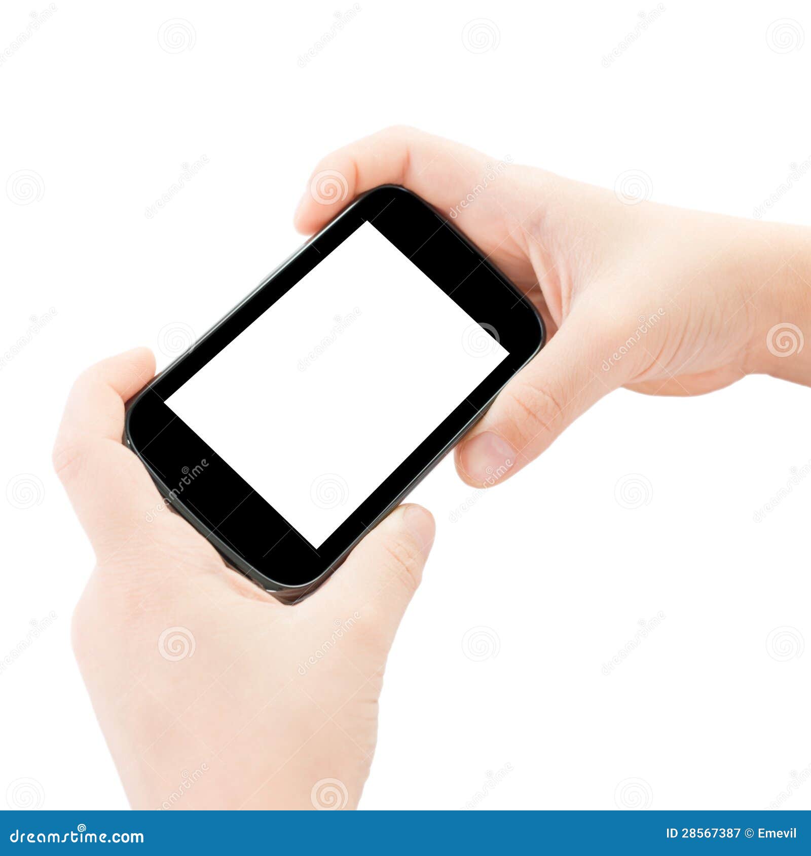 Child Hands Holding Smart Phone Stock Image - Image of iphone, camera ...