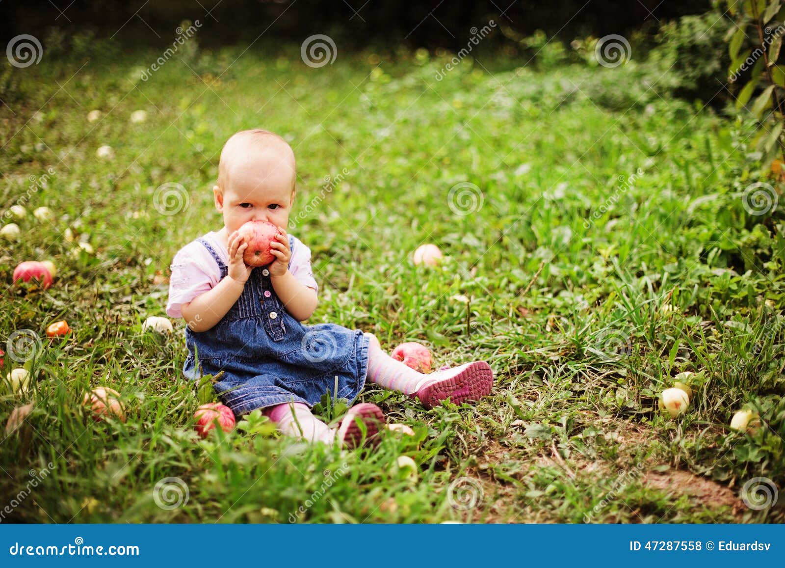 Child. stock photo. Image of cheerful, sitting, bright - 47287558