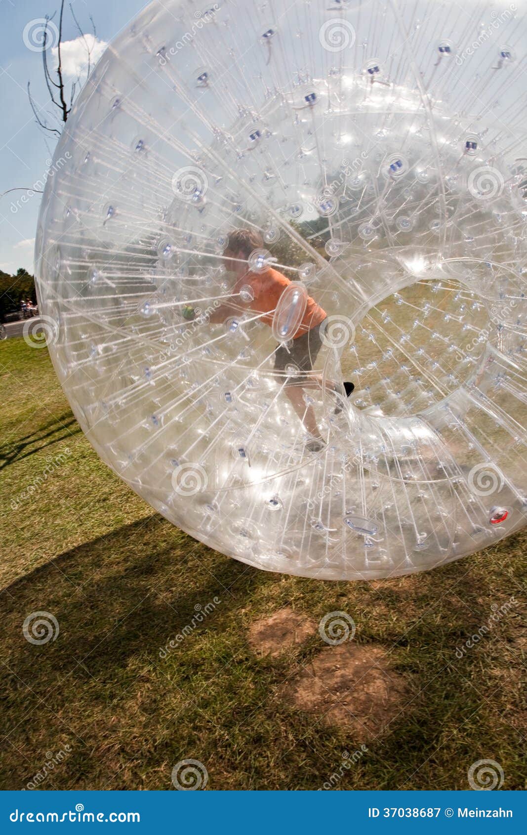 Child has a lot of fun stock image. Image of active, elastic - 37038687