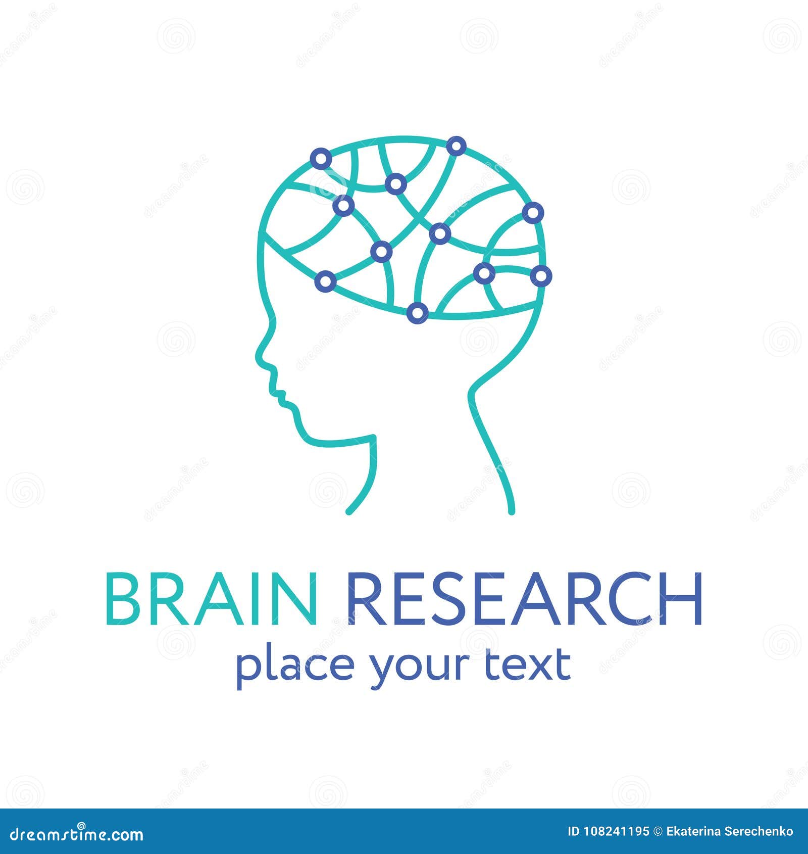 Brain Research Futuristic Medical Ui. IQ Testing, Artificial ...