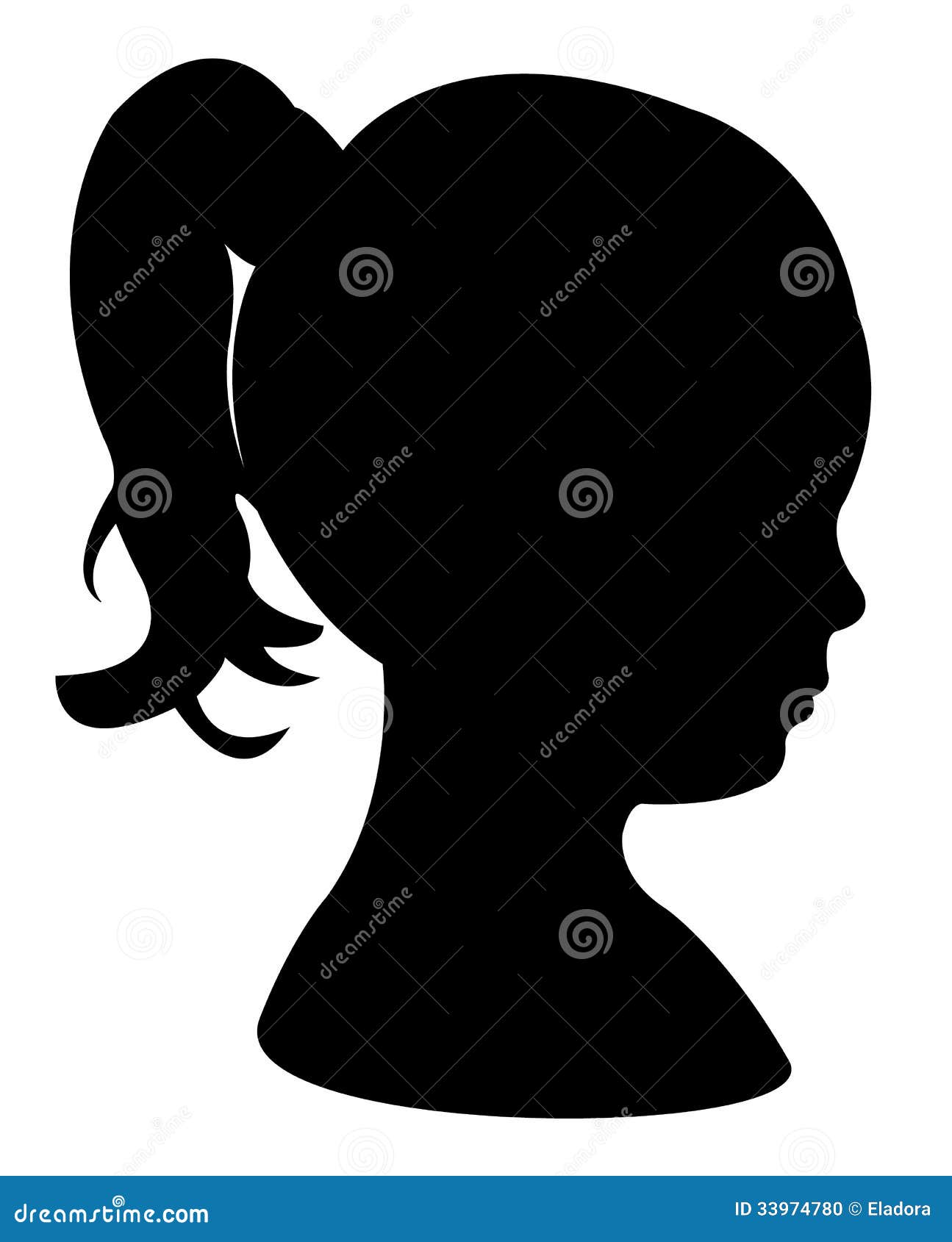 Child Silhouette Profile